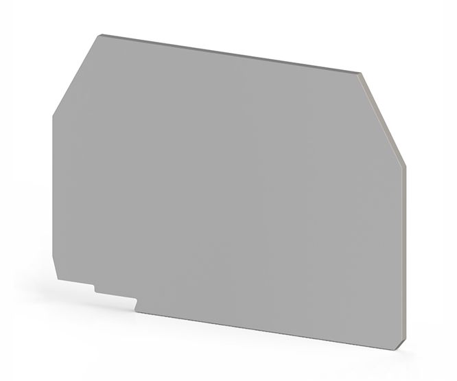 444160 - NPP END COVER PLATE FOR AVK 16 DIN RAIL TERMINAL