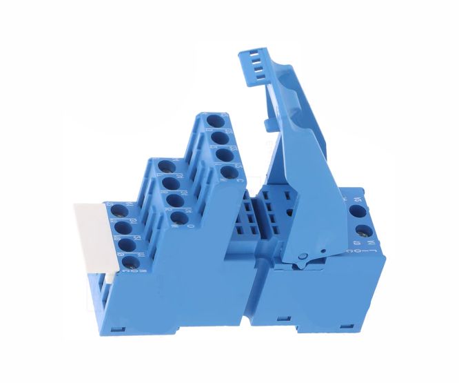 94.02 - BLUE BASE / SOCKET FOR 2P RELAYS (55.32)