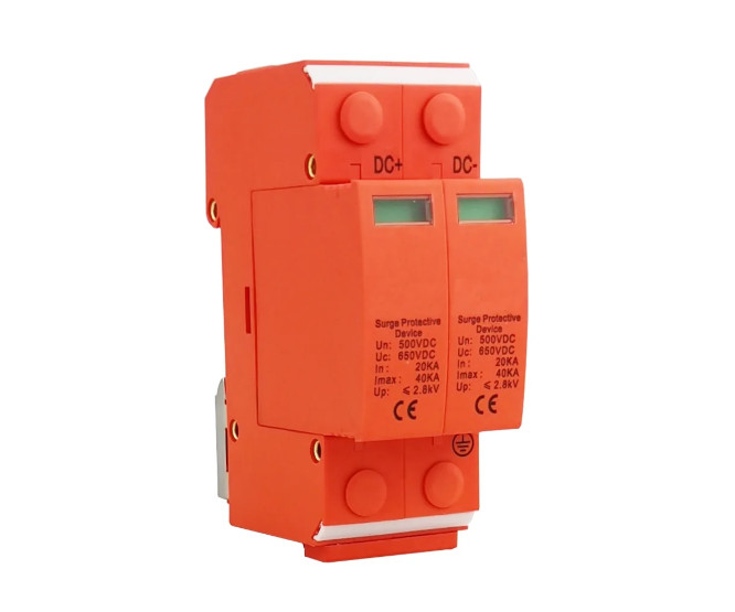DQSA-PV-COM-C40-500-2P - SURGE PROTECTION 40KA 2P 500VDC WITH INDICATOR