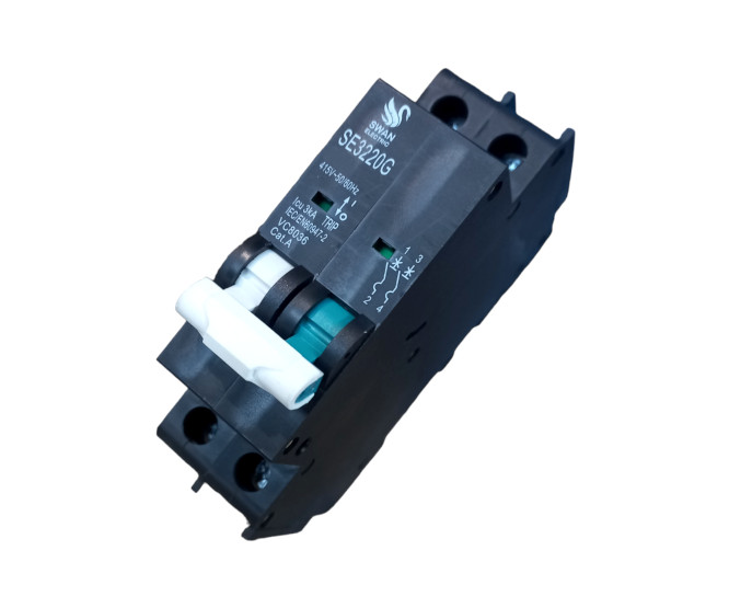 SE-3220-G - CIRCUIT BREAKER SAMITE 20A 3KA 2P
